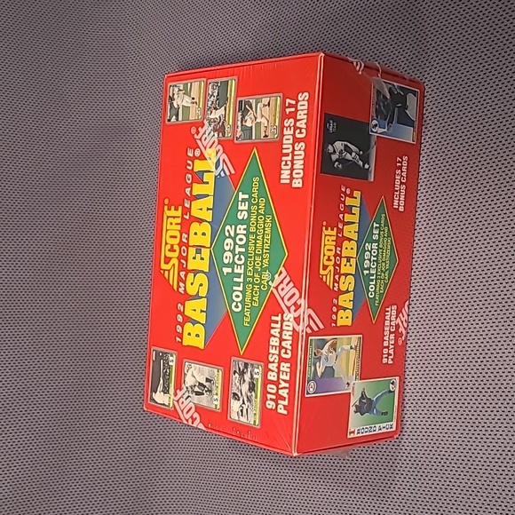 Score | Toys | 992 Score Major League Baseball Collector Set Sealed Box ...